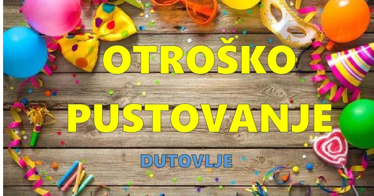 Otroško pustovanje v Dutovljah | Visit Kras